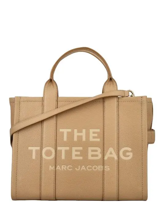 Marc Jacobs The Medium Leather Tote - Camel