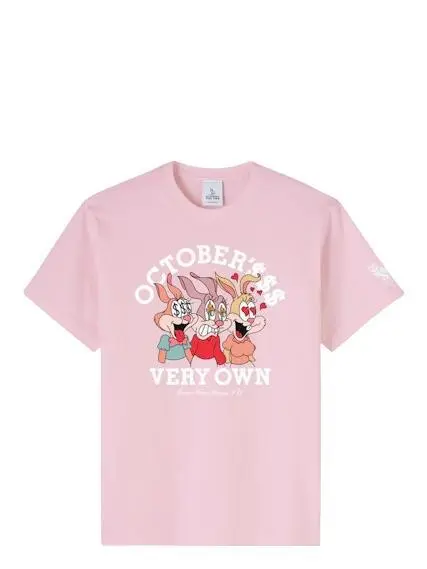 OVO 4u Collegiate T-shirt - Pale Pink