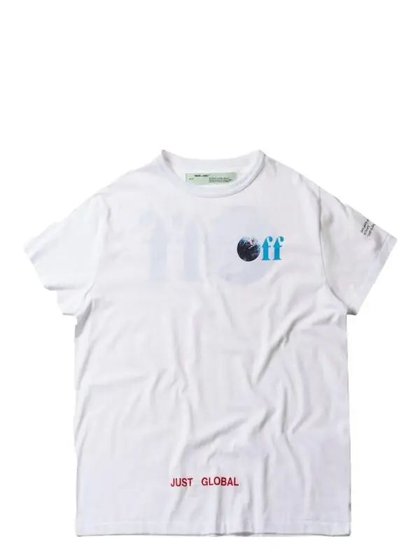 Kith Off Just Global Tee Shirt - White