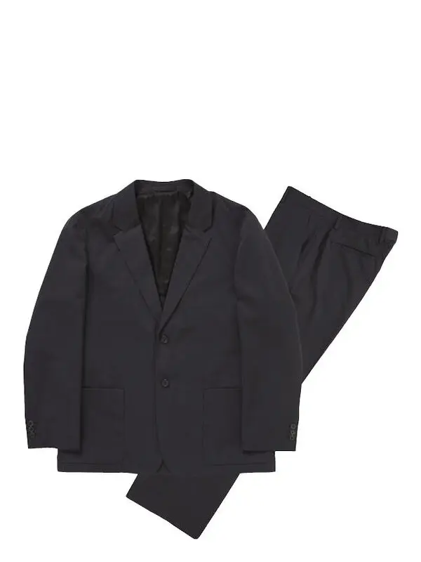 Supreme Sea Island Cotton Suit - Black