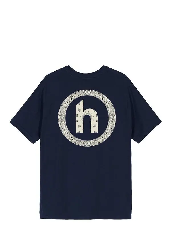 HIDDEN NY Paisley Tee Shirt - Indigo