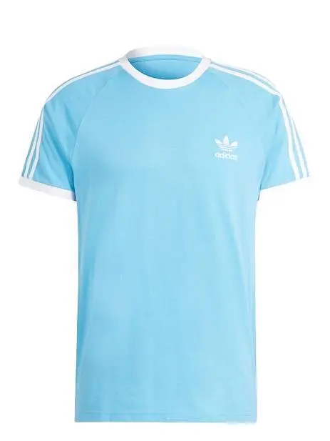 Adidas Adicolor Classics 3stripes Tee Shirt - Semi Blue Burst