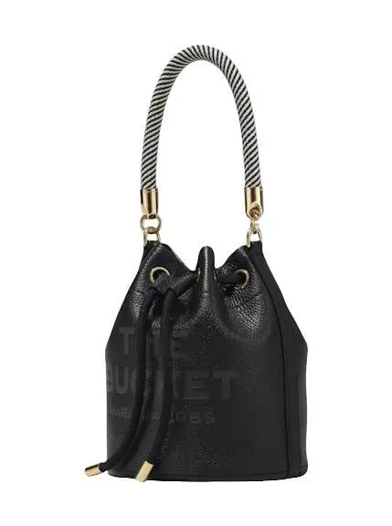 Marc Jacobs The Leather Bucket Bag - Black