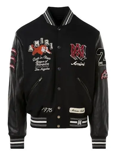 Amiri Varsity Jacket - Black