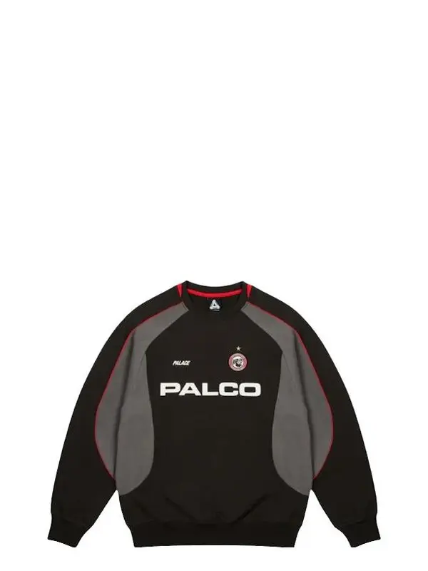 PALACE Pro Team Palco Crew - Black