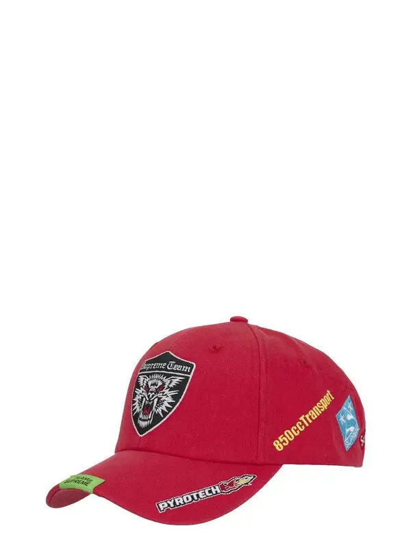 Supreme Racing Team 6-panel Hat - Red
