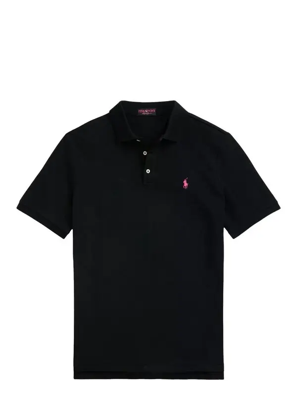 Polo Ralph Lauren Polo Pony Cotton Polo Shirt - Black