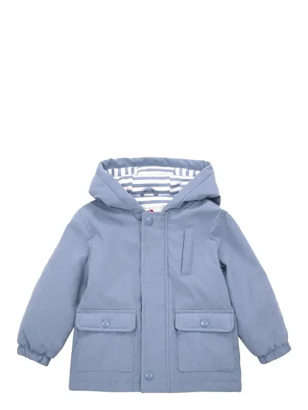 ROKKA&ROLLA Lightweight Full Zip Jacket - Blue