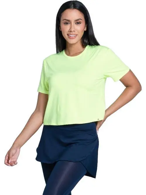 Lucky In Love Power Box Tee - Lemon Frost