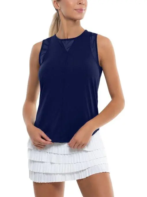 Lucky In Love Chill Out Tank - Midnight