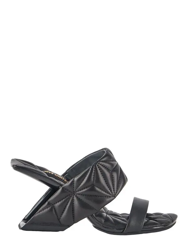 United Nude Loop Hi Puffy Sandals - Black Puffy