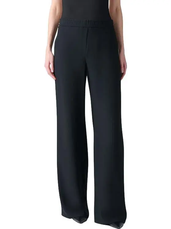 Akris Filibert Virgin Wool-blend Pants - Black
