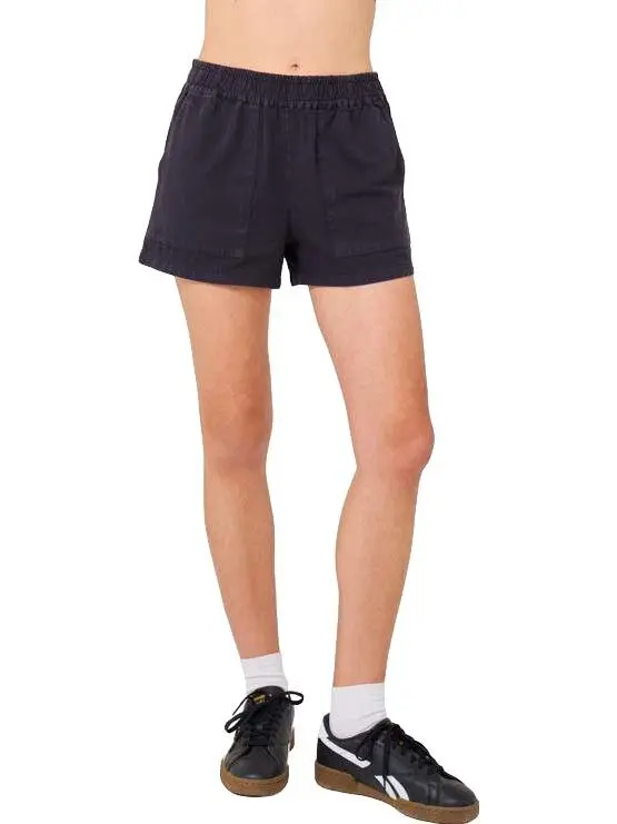 Hurley Cotton Twill Shorts - Off Black