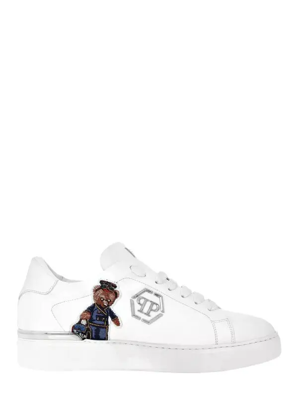 Philipp Plein Teddy Doorman Sneakers - White