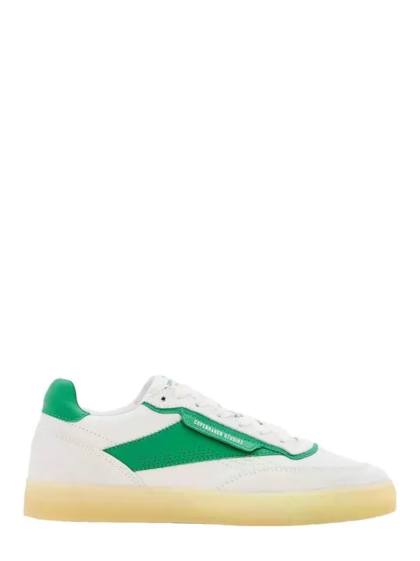SUMMERY COPENHAGEN Leather Low-top Sneakers - White