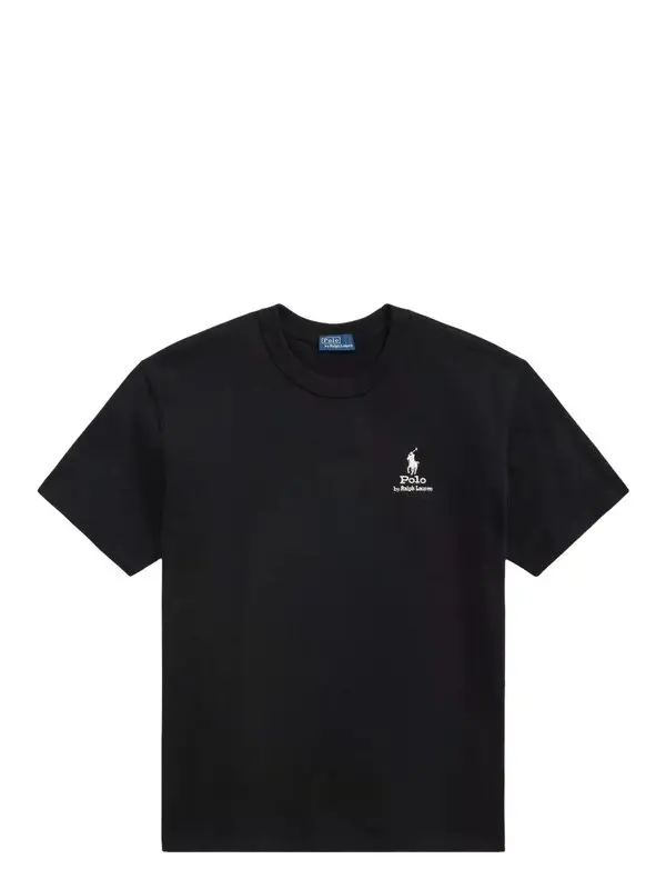Polo Ralph Lauren Logo-embroidered T-shirt - Black