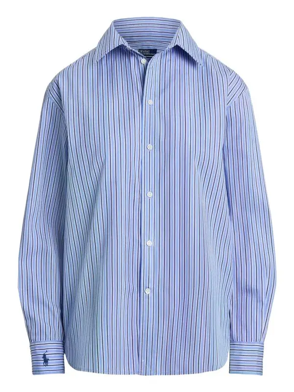 Polo Ralph Lauren Striped Button-up Shirt - Blue