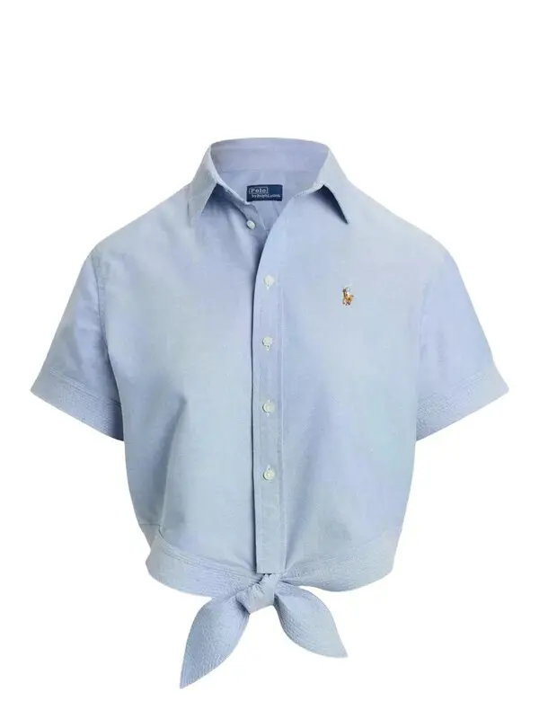 Polo Ralph Lauren Cotton Oxford Shirt - Blue