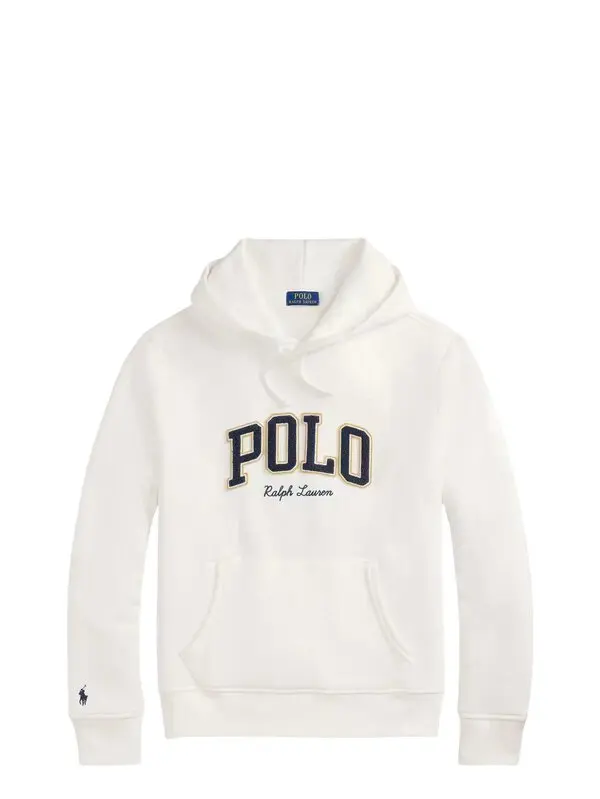 Ralph Lauren Logo-embroidered Hoodie - White