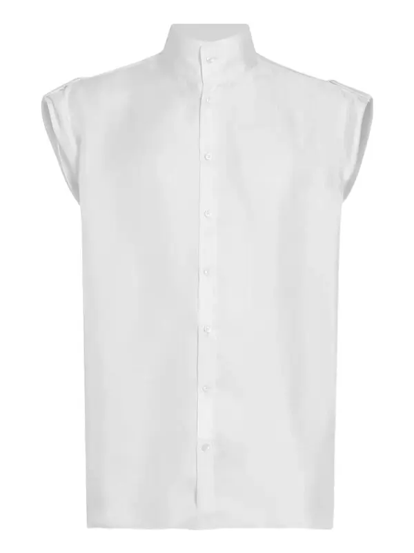 Dolce & Gabbana Sleveless Shirt - White