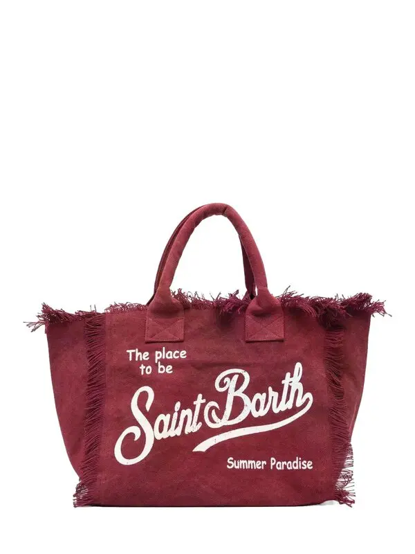 MC2 SAINT BARTH Vanity Tote Bag - Red