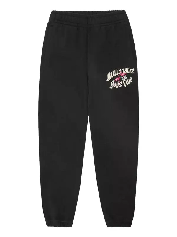 BILLIONAIRE BOYS CLUB Embroidered-motif Track Pants - Black