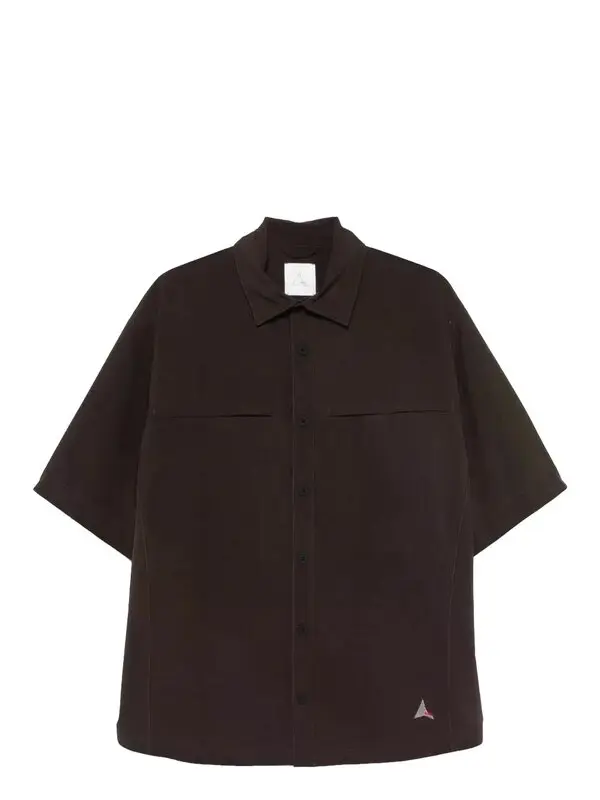ROA Dot Air Shirt - Brown