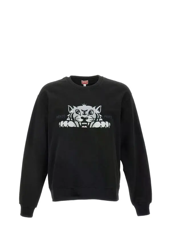 Kenzo Happy Tiger Sweatshirt - Black