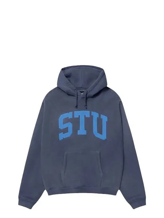 StÜssy Relaxed Fit Hoodie - Blue