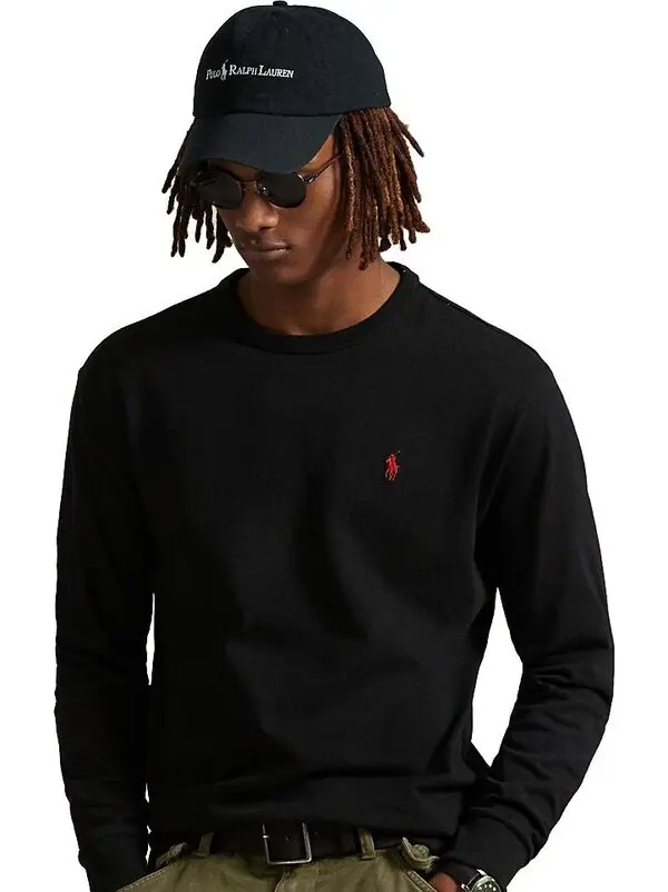 Ralph Lauren Classic Fit Long-sleeve T-shirt - Polo Black