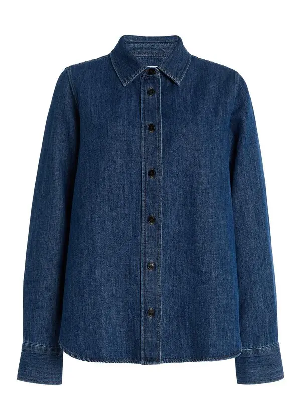 Closed Classic Denim Shirt - Dark Wash