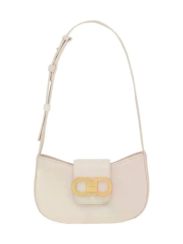 FERRAGAMO Gancini Shoulder Bag - Pink