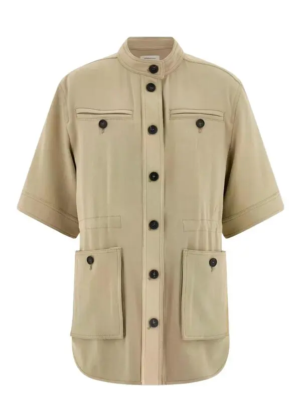 FERRAGAMO Short-sleeve Jacket - Neutrals