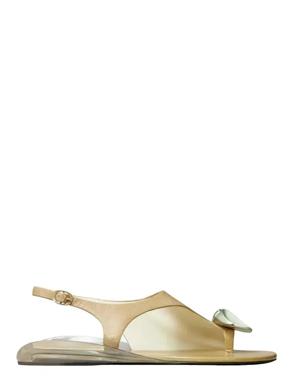 Tory Burch Patos Slingback Open-toe Sandals - Neutrals