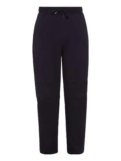 Brunello Cucinelli French Terry Trousers - Navy Blue