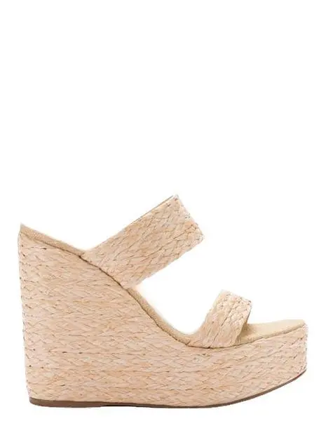 Larroude Pamela Wedge - Natural