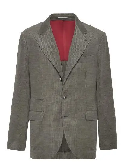 Brunello Cucinelli Corduroy Blazer - Khaki