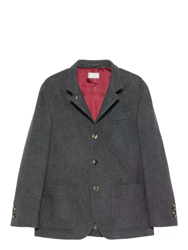 Brunello Cucinelli Cashmere Jacket - Grey