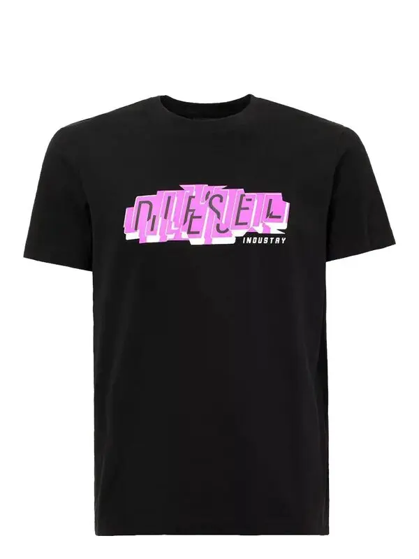 DIESEL® T-diegos-e32 Graphic T-shirt - Black