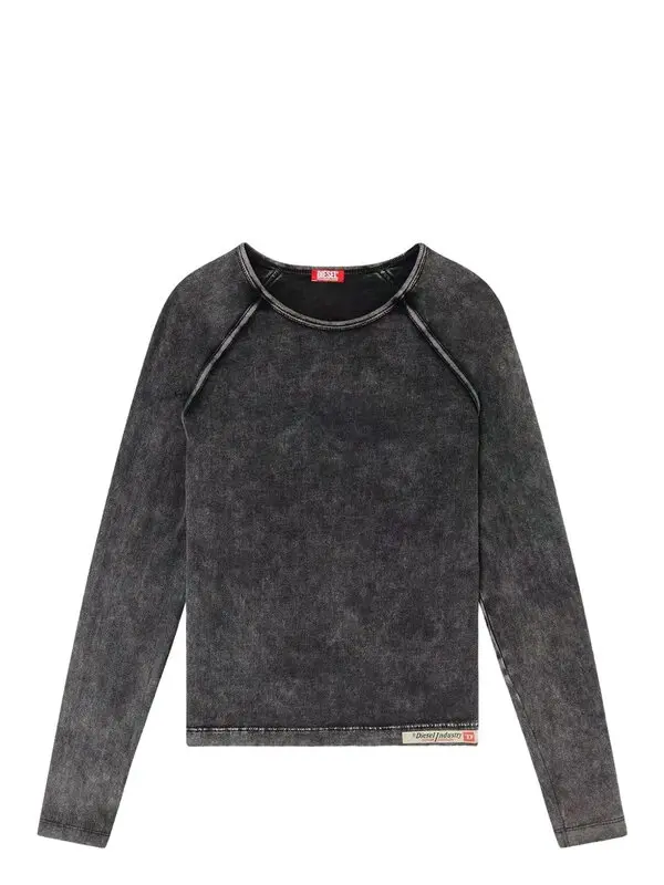 DIESEL Long-sleeve Top - Black