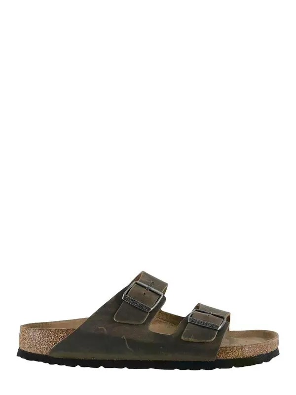 BIRKENSTOCK Arizona Double Buckle Sandals - Green