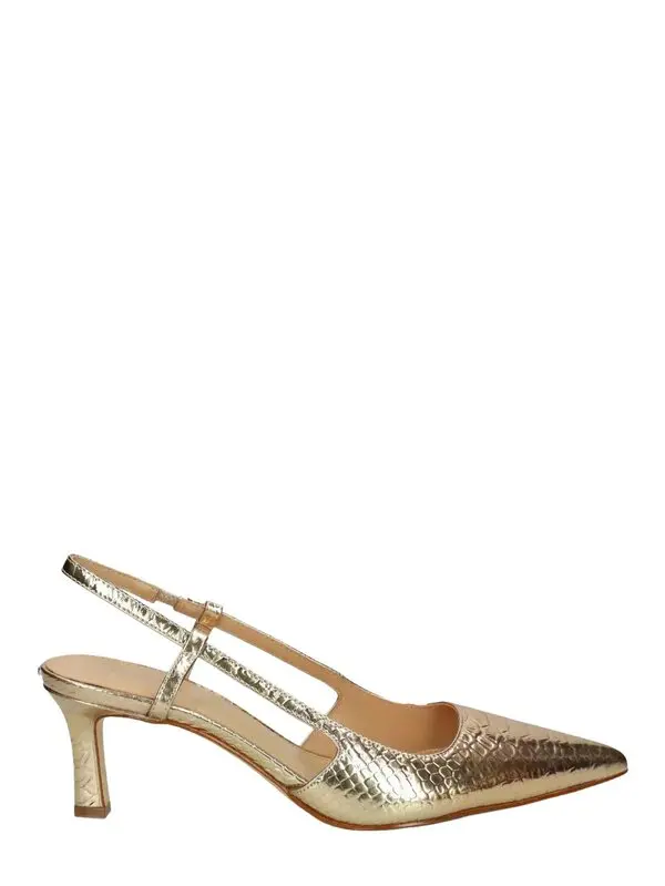 Michael Kors 63mm Alora Slingback Pumps - Gold