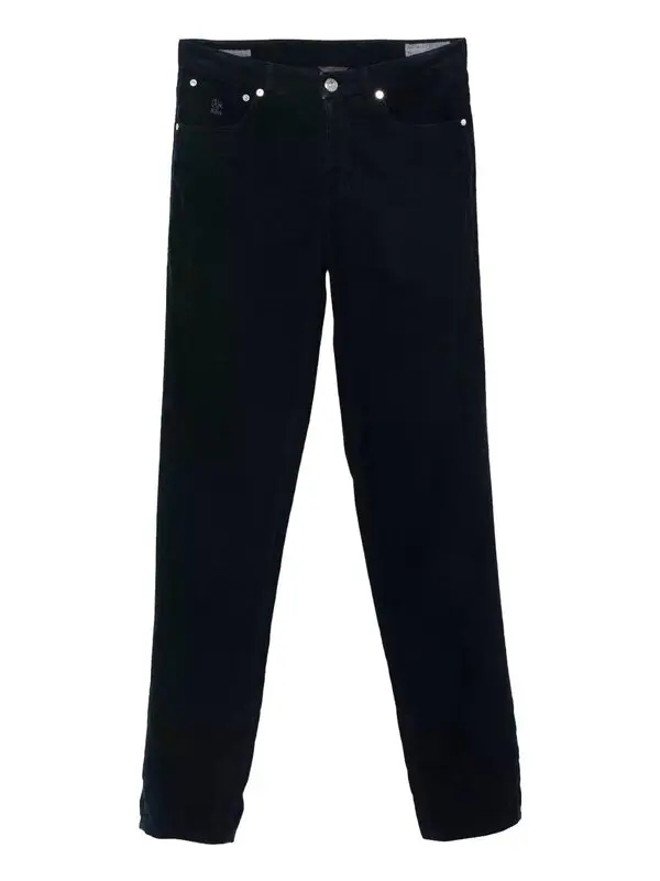 Brunello Cucinelli Corduroy Trousers - Blue