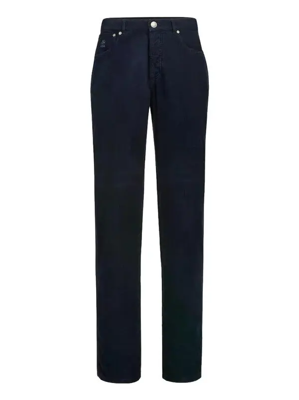 Brunello Cucinelli Corduroy Trousers - Midnight