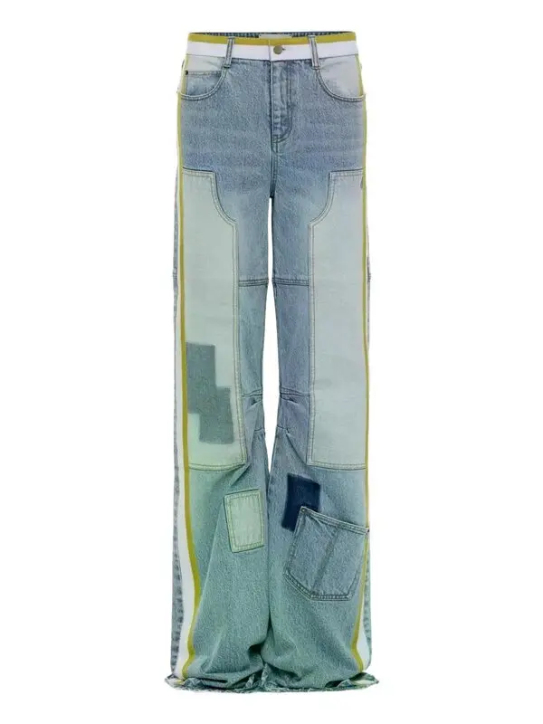 Hellessy Patchwork Jeans - Blue
