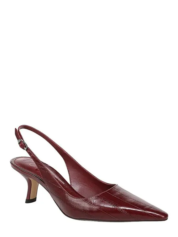Sam Edelman Bianka Slingback Pumps - French Merlot
