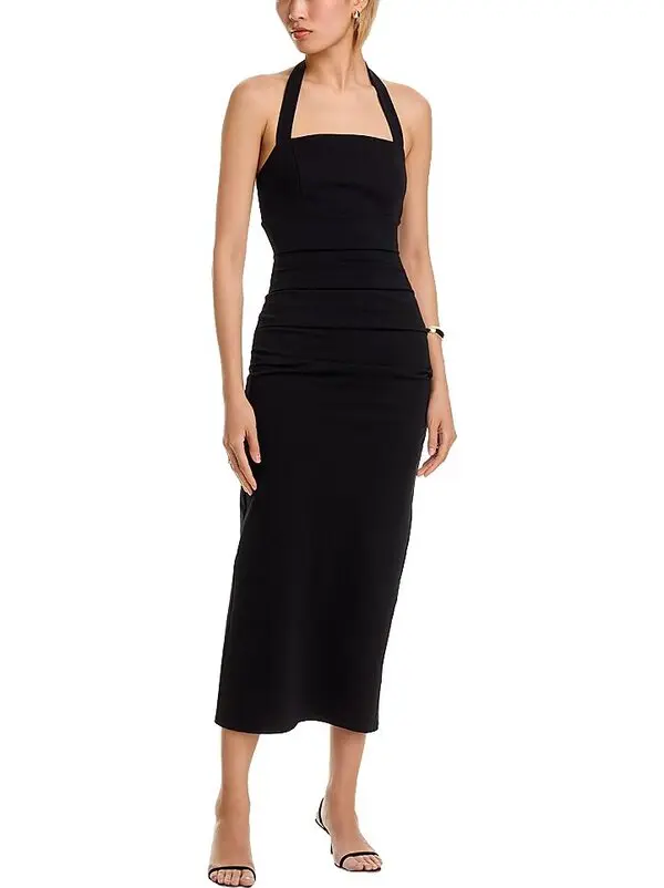 FORE Halter Dress - Black