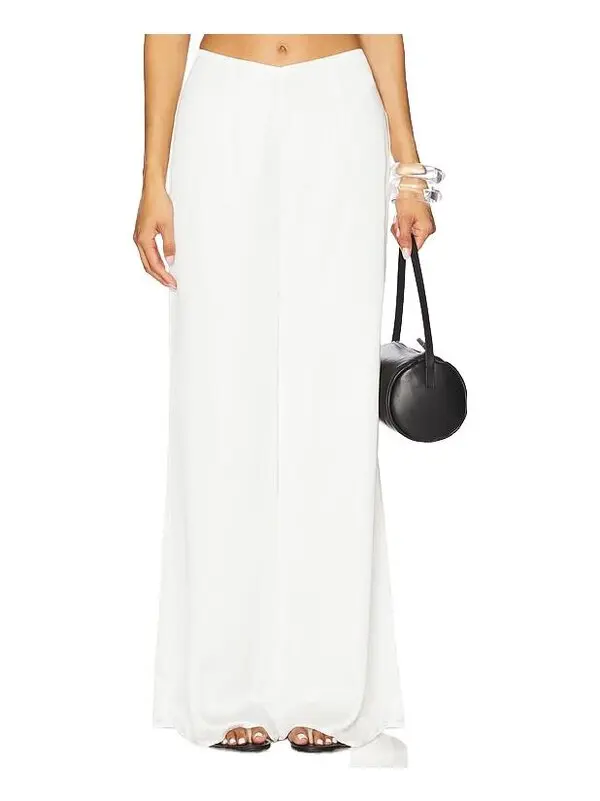 SNDYS X Shai Palazzo Pants - White