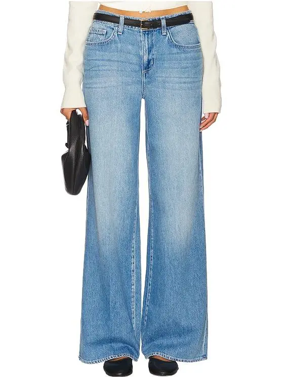 L'Agence Alicent High Rise Wide Leg Jeans - Caster