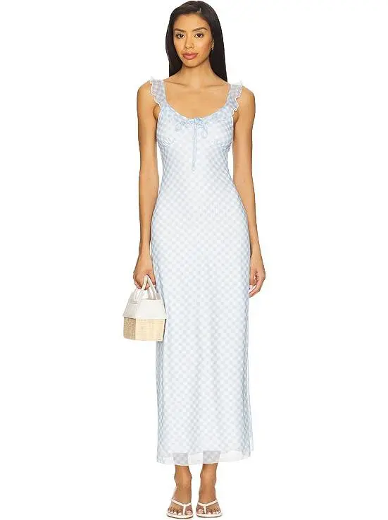 MORE TO COME Brylie Maxi Dress - Blue